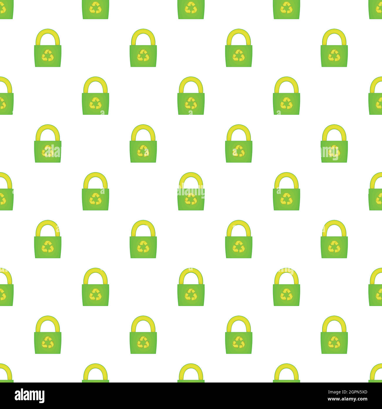 Eco bag pattern, cartoon style Stock Vector Image & Art - Alamy