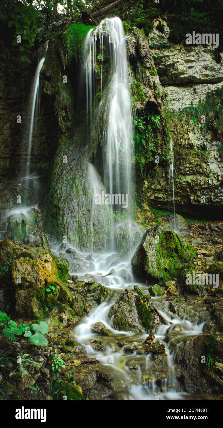 Natural waterfall long exposure hi-res stock photography and images - Alamy