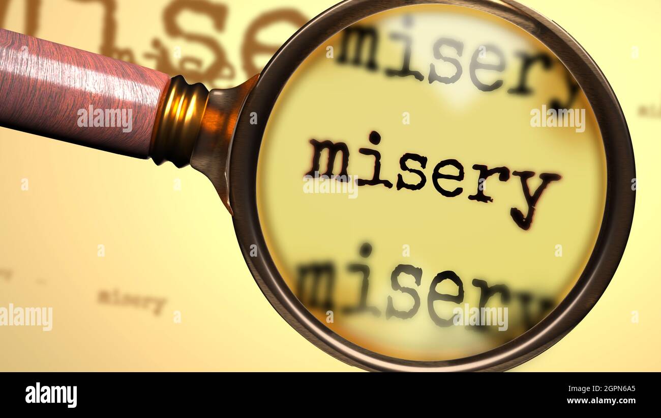 Big misery hi-res stock photography and images - Alamy