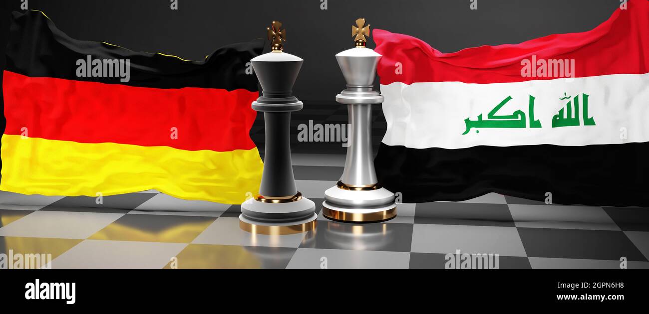 Germany iraq summit hi-res stock photography and images - Alamy