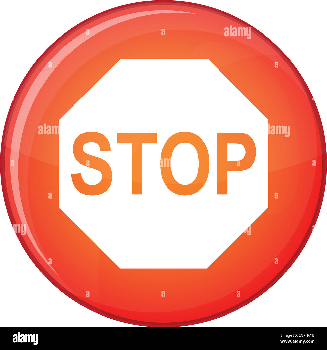 No driving sign Stock Vector Images - Alamy