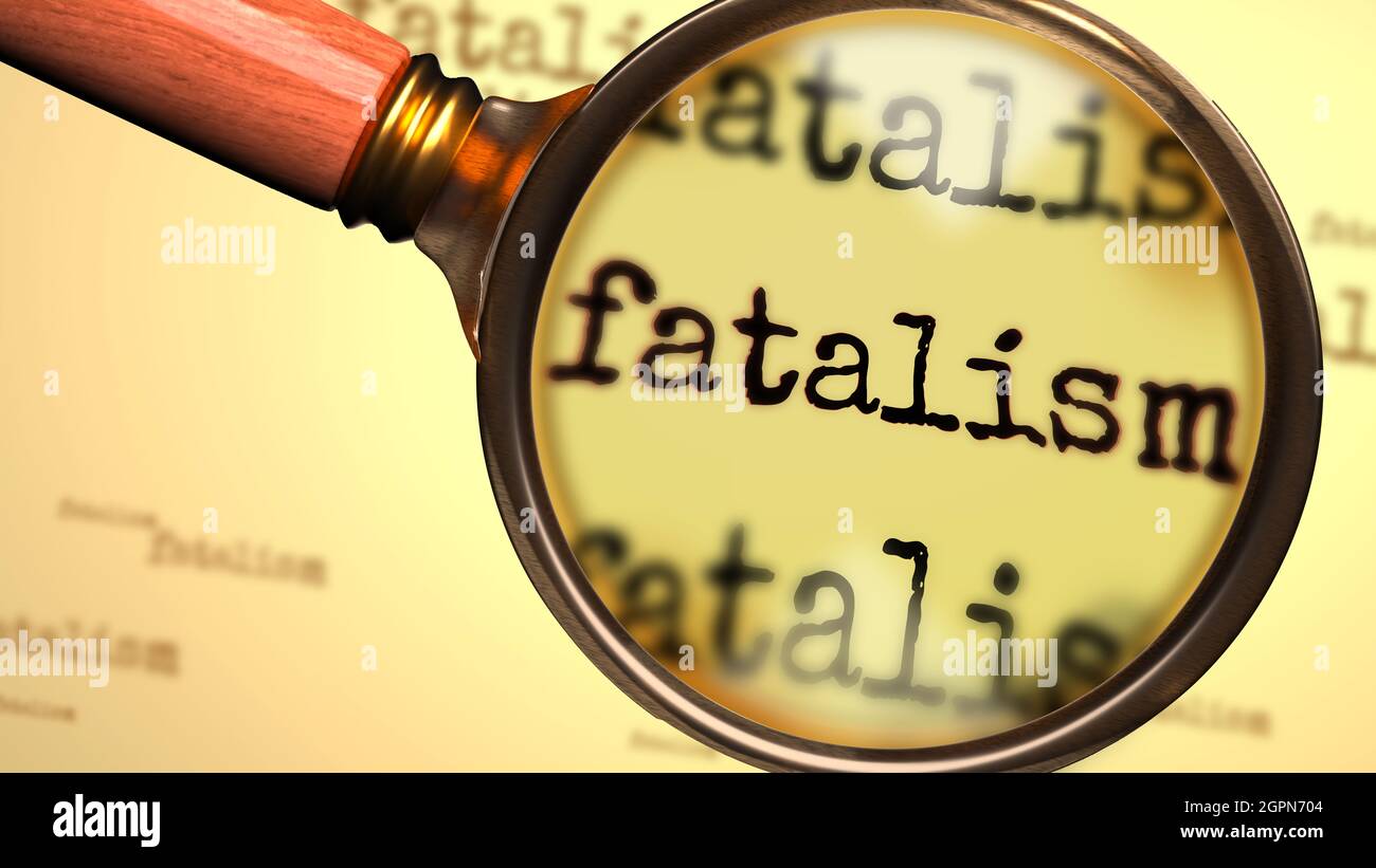 Fatalism symbol hi-res stock photography and images - Alamy