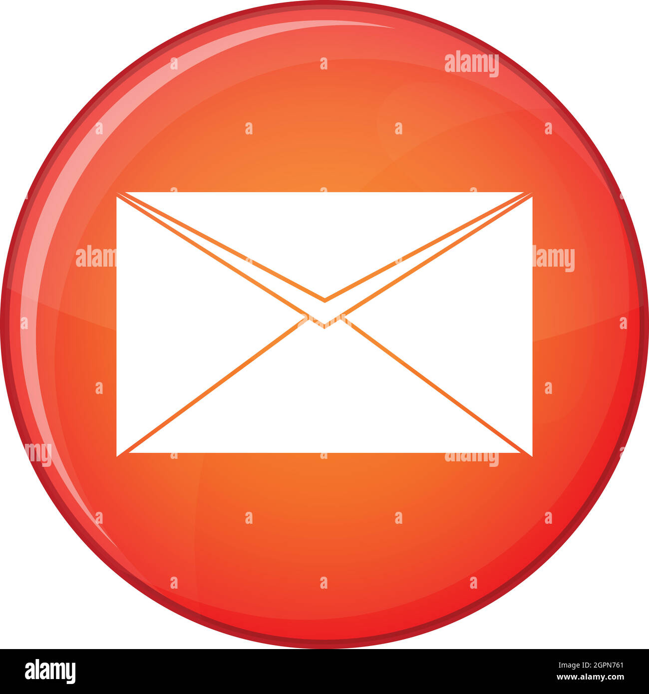 Closed envelope icon, flat style Stock Vector Image & Art - Alamy