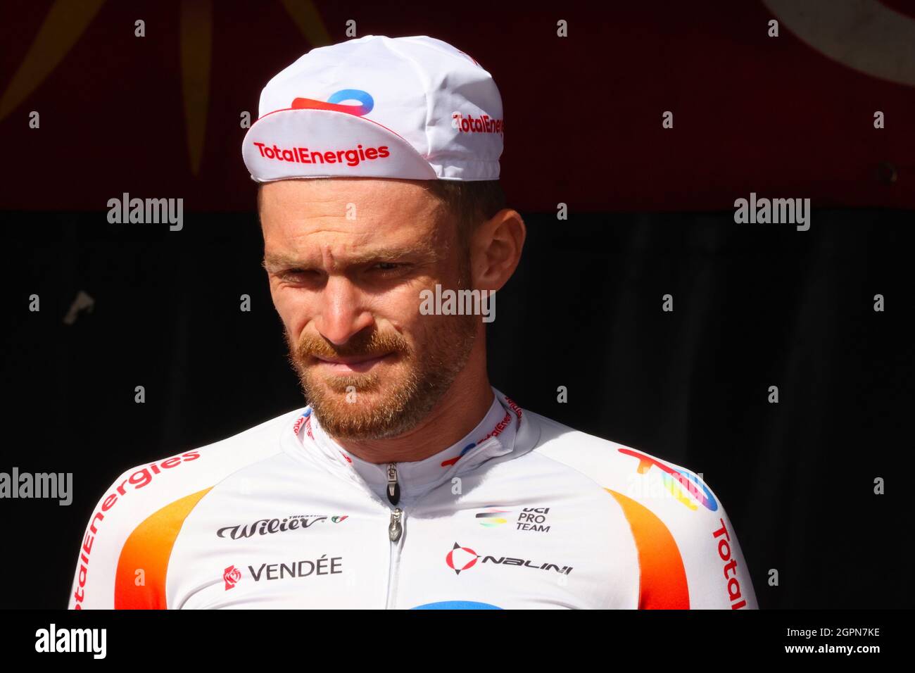 Adrien PETIT team Total Energies during the Eurometropole Tour 2021 ...