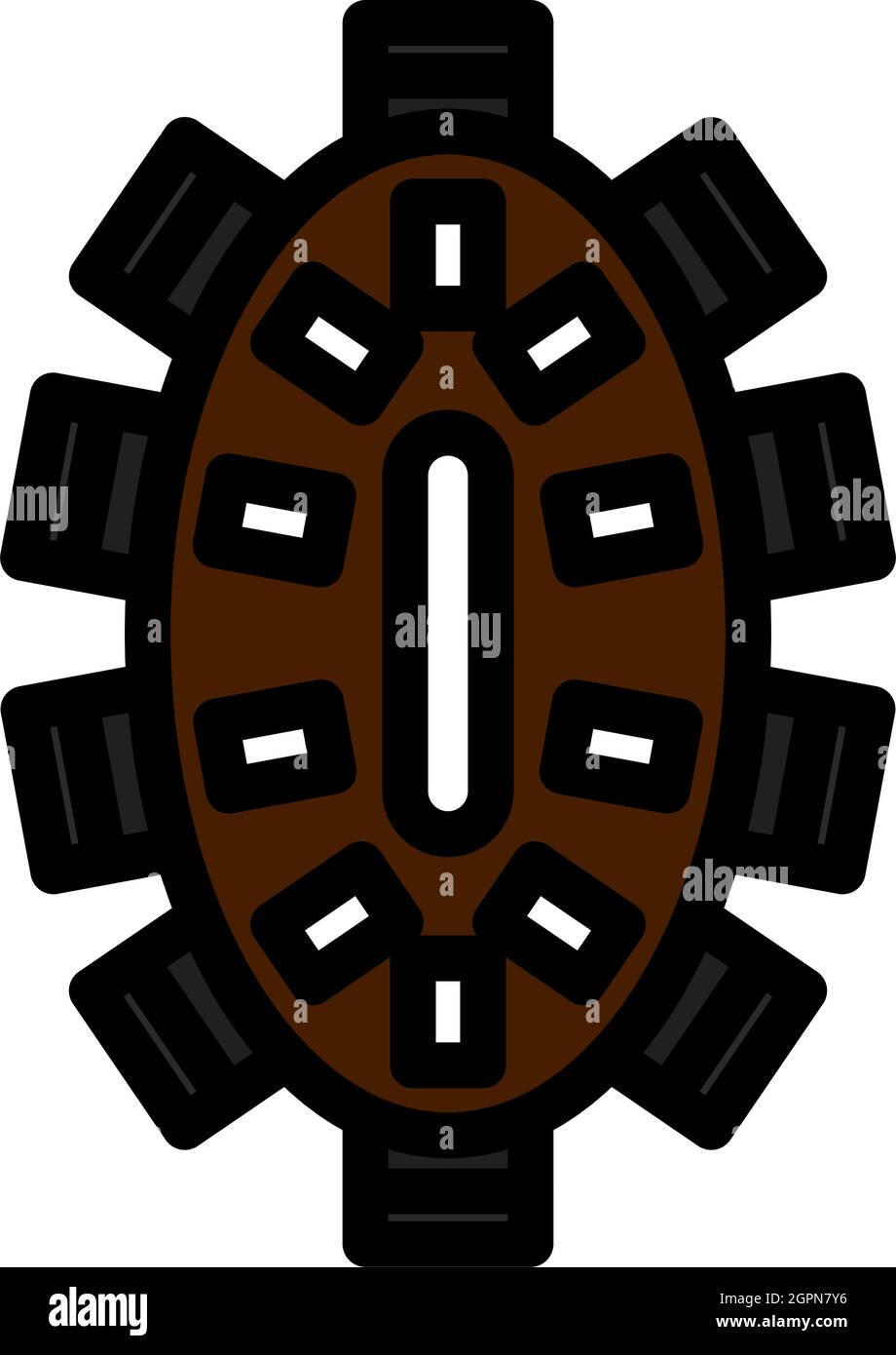 Modern conference room table Stock Vector Images - Alamy