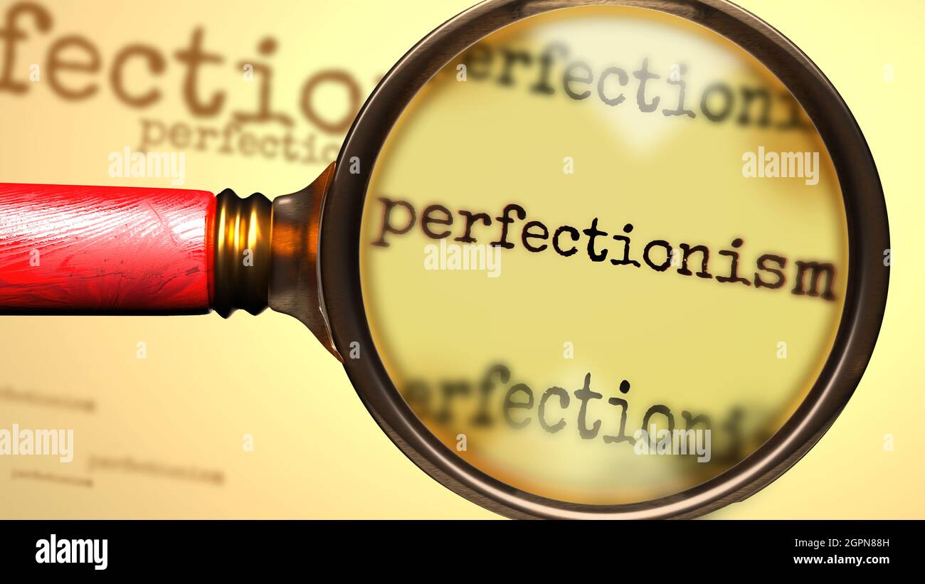 Perfectionism symbol hi-res stock photography and images - Alamy