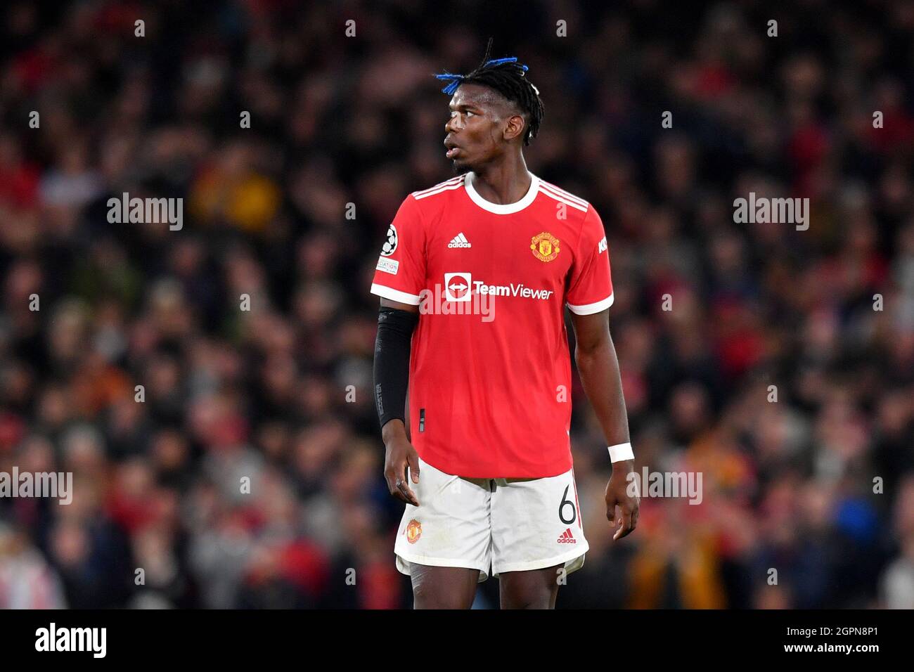 Manchester, United Kingdom, 29th September 2021. Manchester United's ...