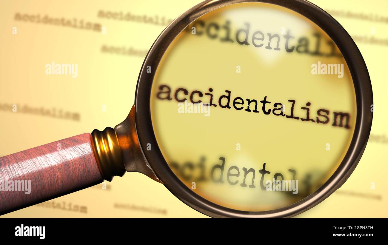 Accidentalism hi-res stock photography and images - Alamy