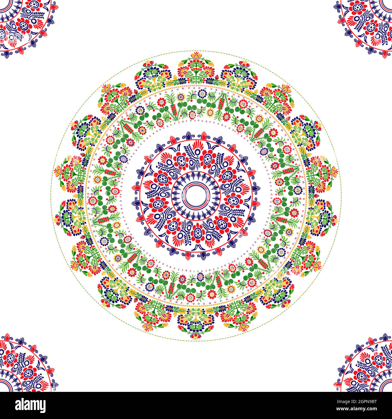 Flowers pattern isolated icon Stock Vector Images - Alamy