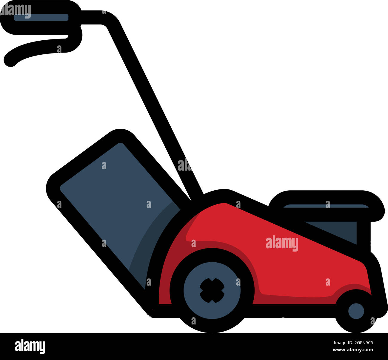 Broken Lawn Mower Clip Art