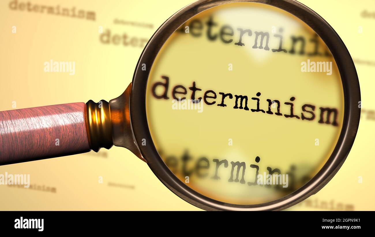 Determinism hi-res stock photography and images - Alamy