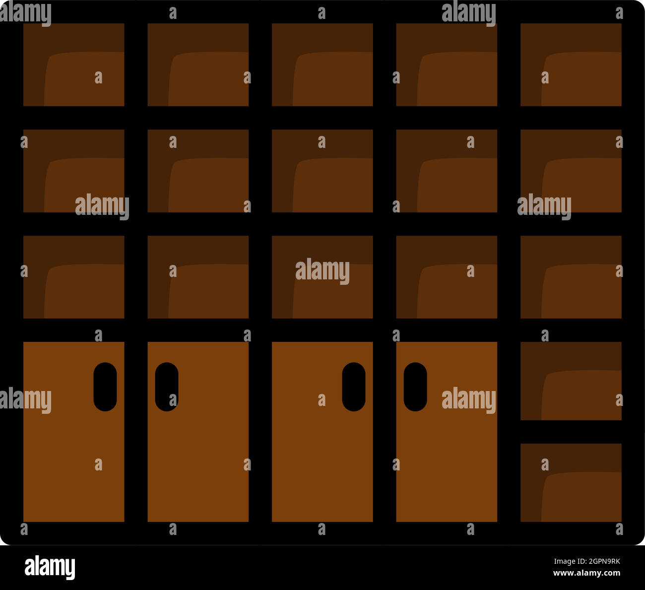 Office Cabinet Icon Stock Vector Image & Art - Alamy