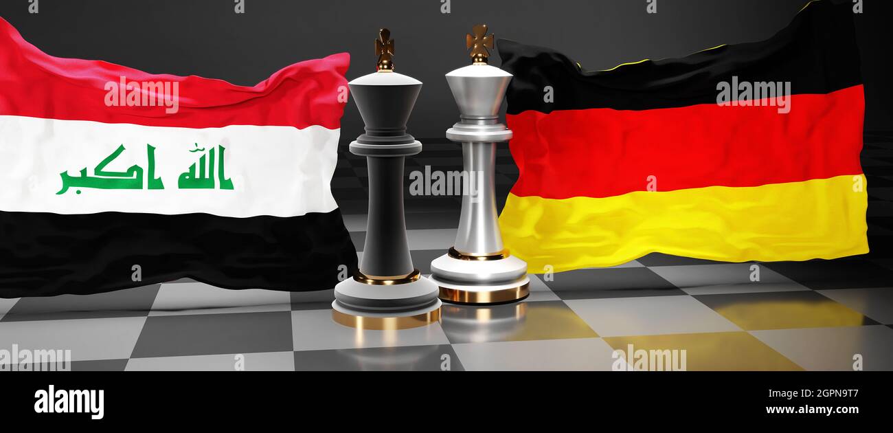 Iraq germany summit hi-res stock photography and images - Alamy
