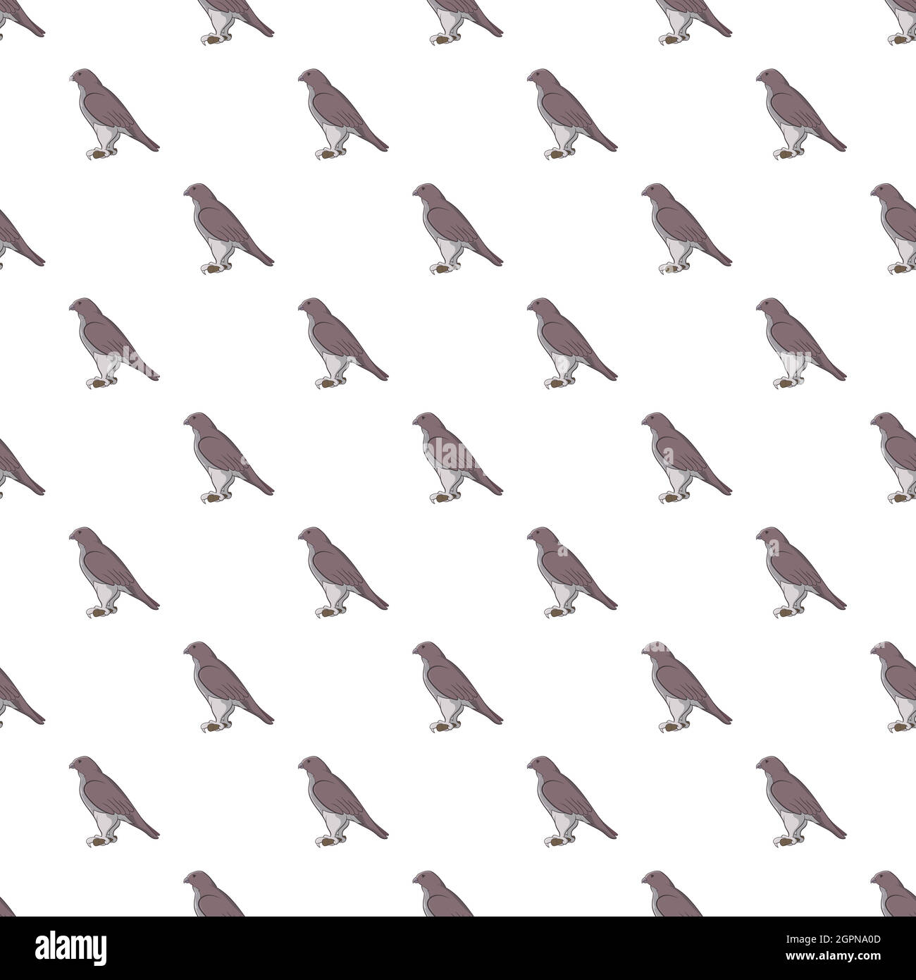 Falcon pattern, cartoon style Stock Vector Image & Art - Alamy