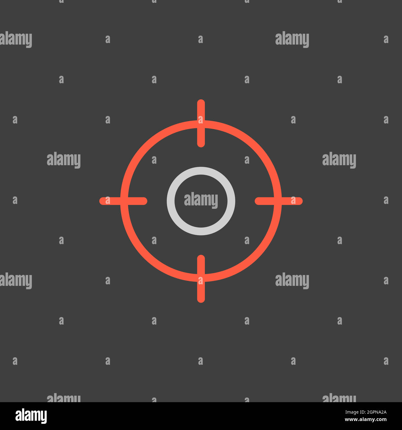 Crosshairs sniper Stock Vector Images - Alamy