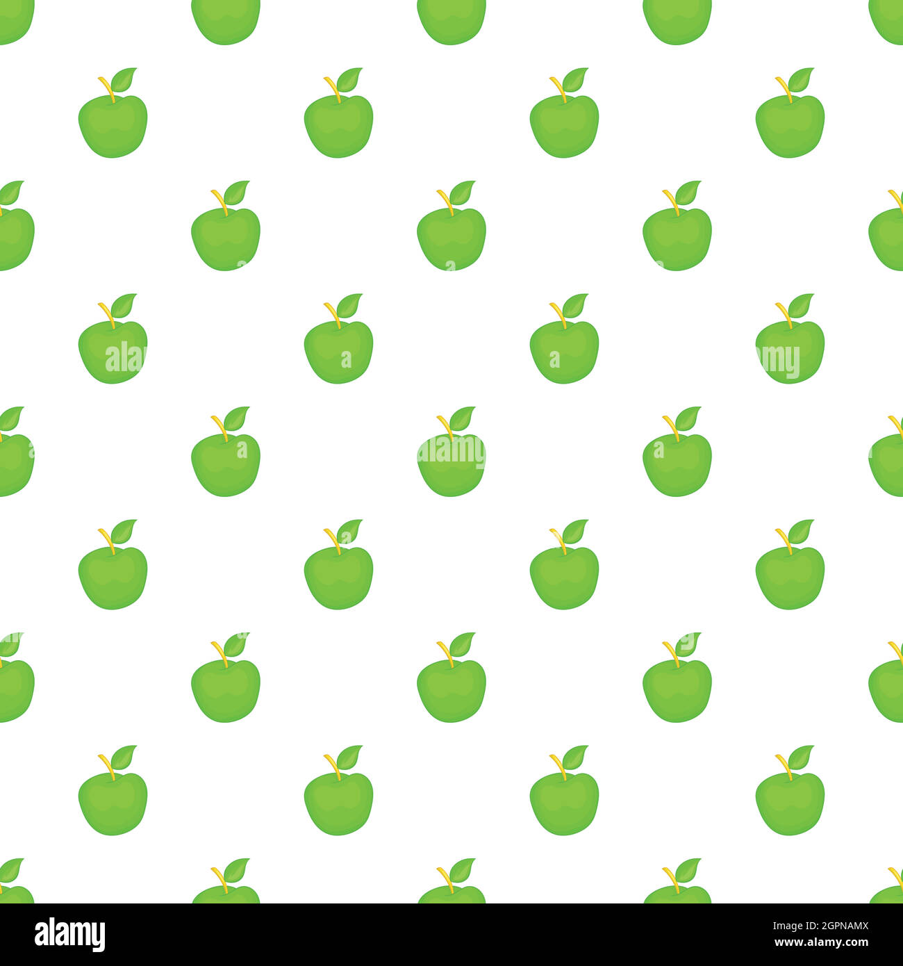 Green apple fruit juice Stock Vector Images - Alamy