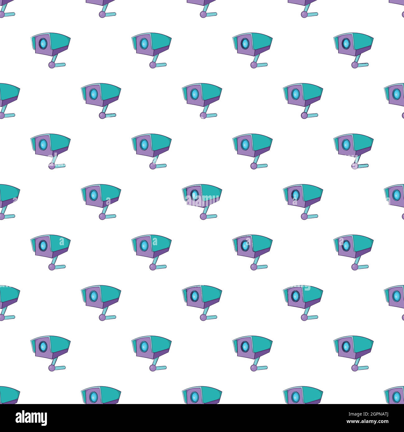 Cctv camera illustration vector Stock Vector Images - Alamy