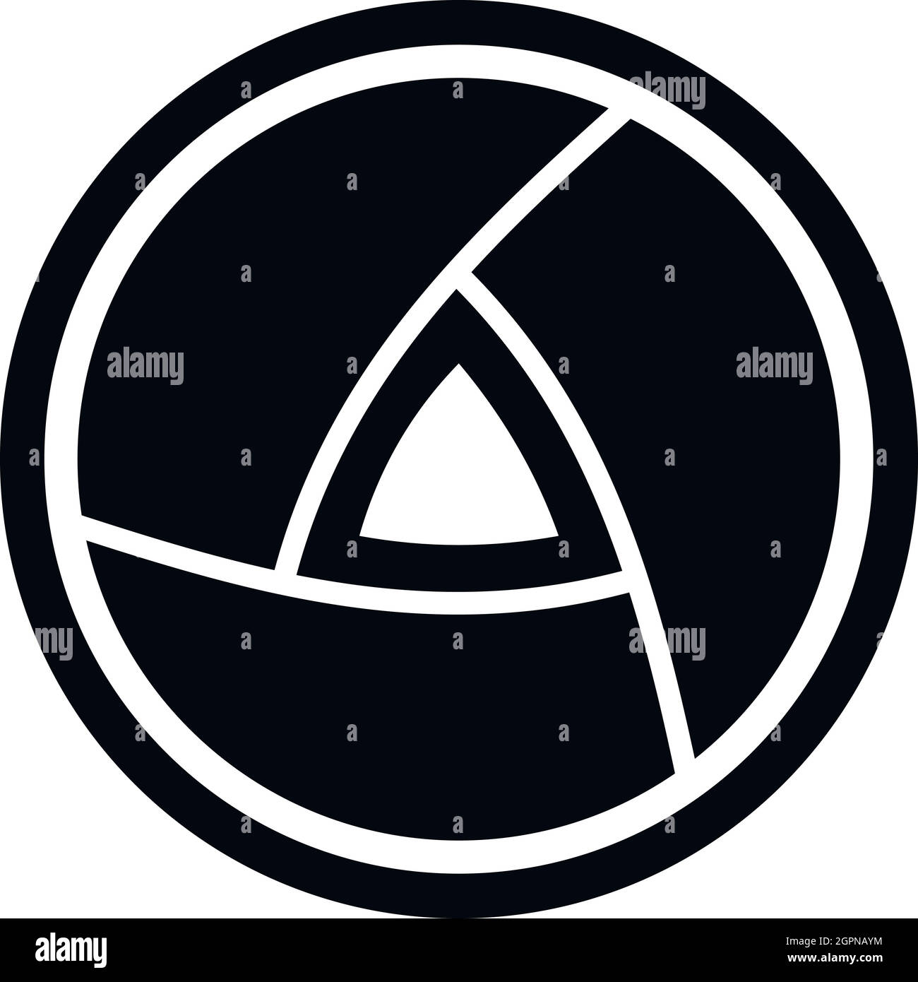 Objective icon, simple style Stock Vector Image & Art - Alamy