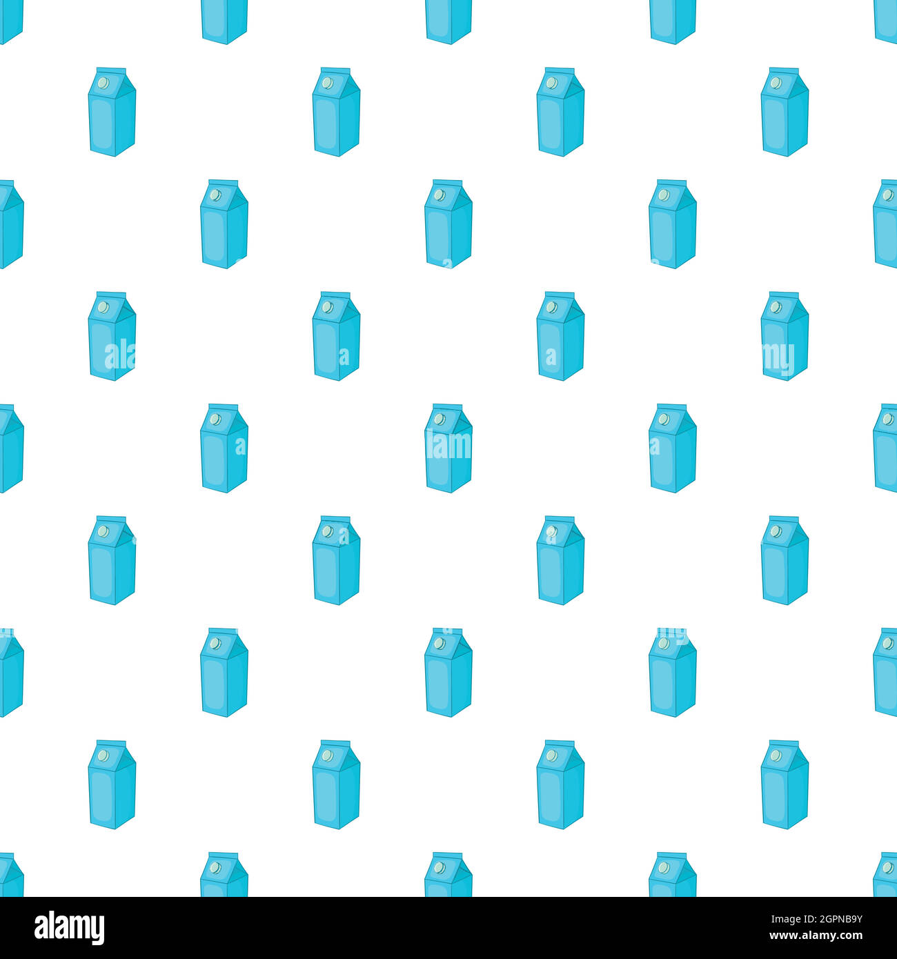 Box of milk pattern, cartoon style Stock Vector Image & Art - Alamy