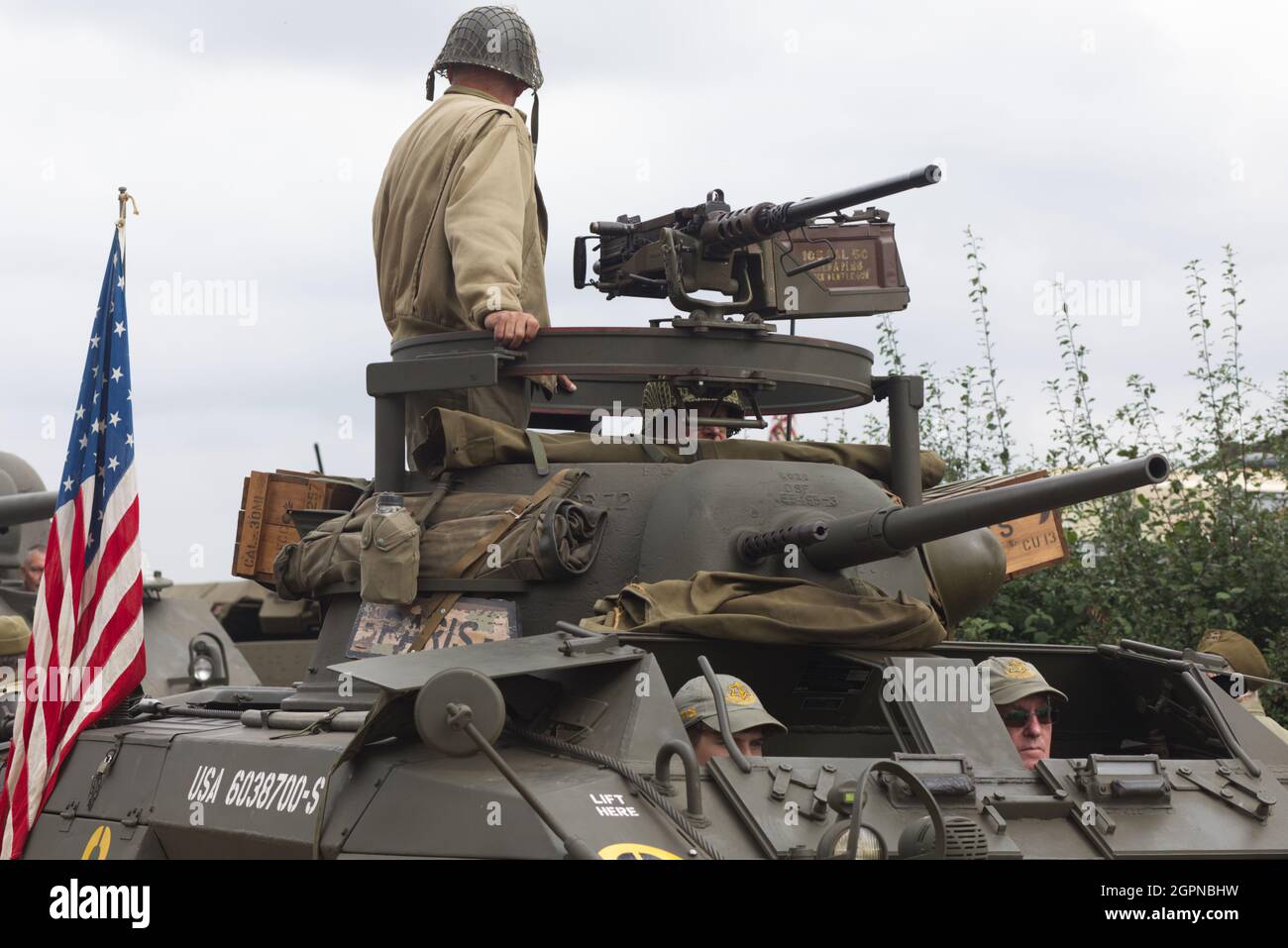 M8 Greyhound armoured car Stock Photo - Alamy