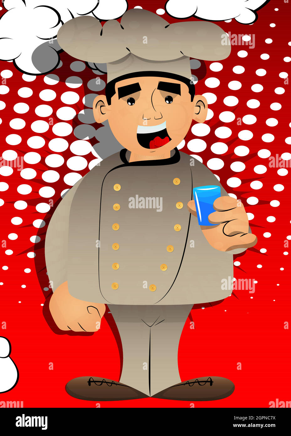 Alcohol drinking illustration Stock Vector Images - Alamy