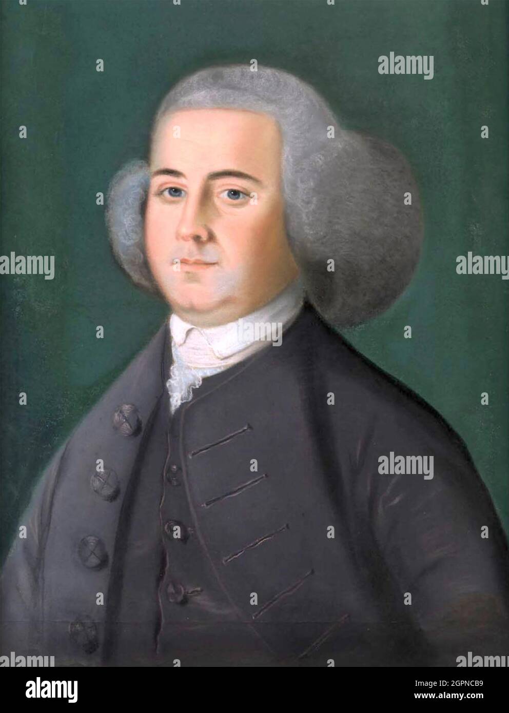 JOHN ADAMS (1735-1826) American Founding Father, attorney and diplomat ...