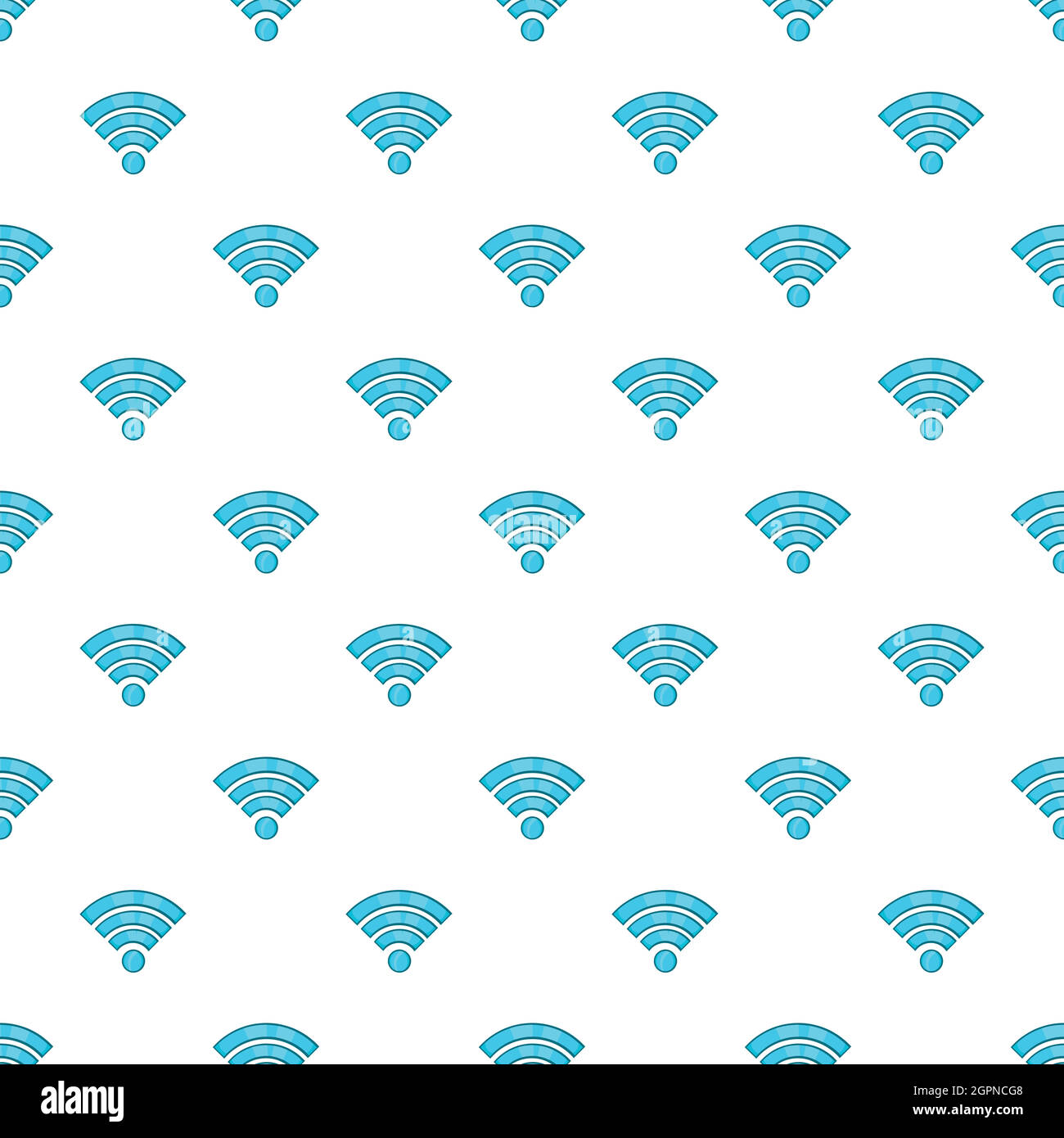 Wi fi wireless network cartoon hi-res stock photography and images - Alamy