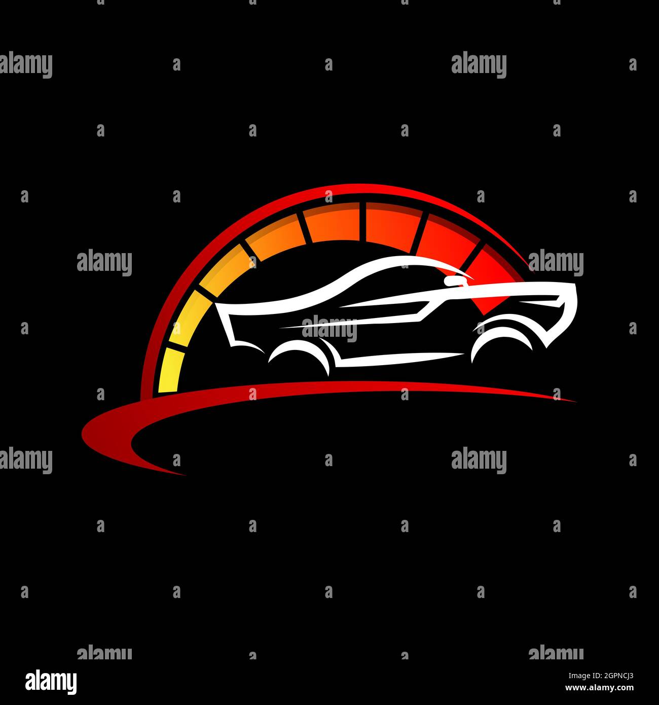 Auto car Logo Template vector illustration icon design Stock Photo - Alamy