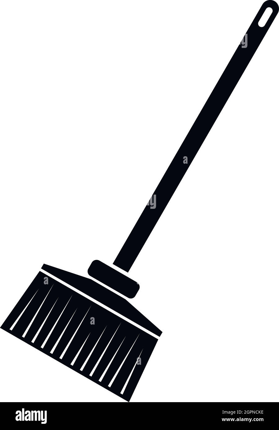 Broom icon, simple style Stock Vector Image & Art - Alamy