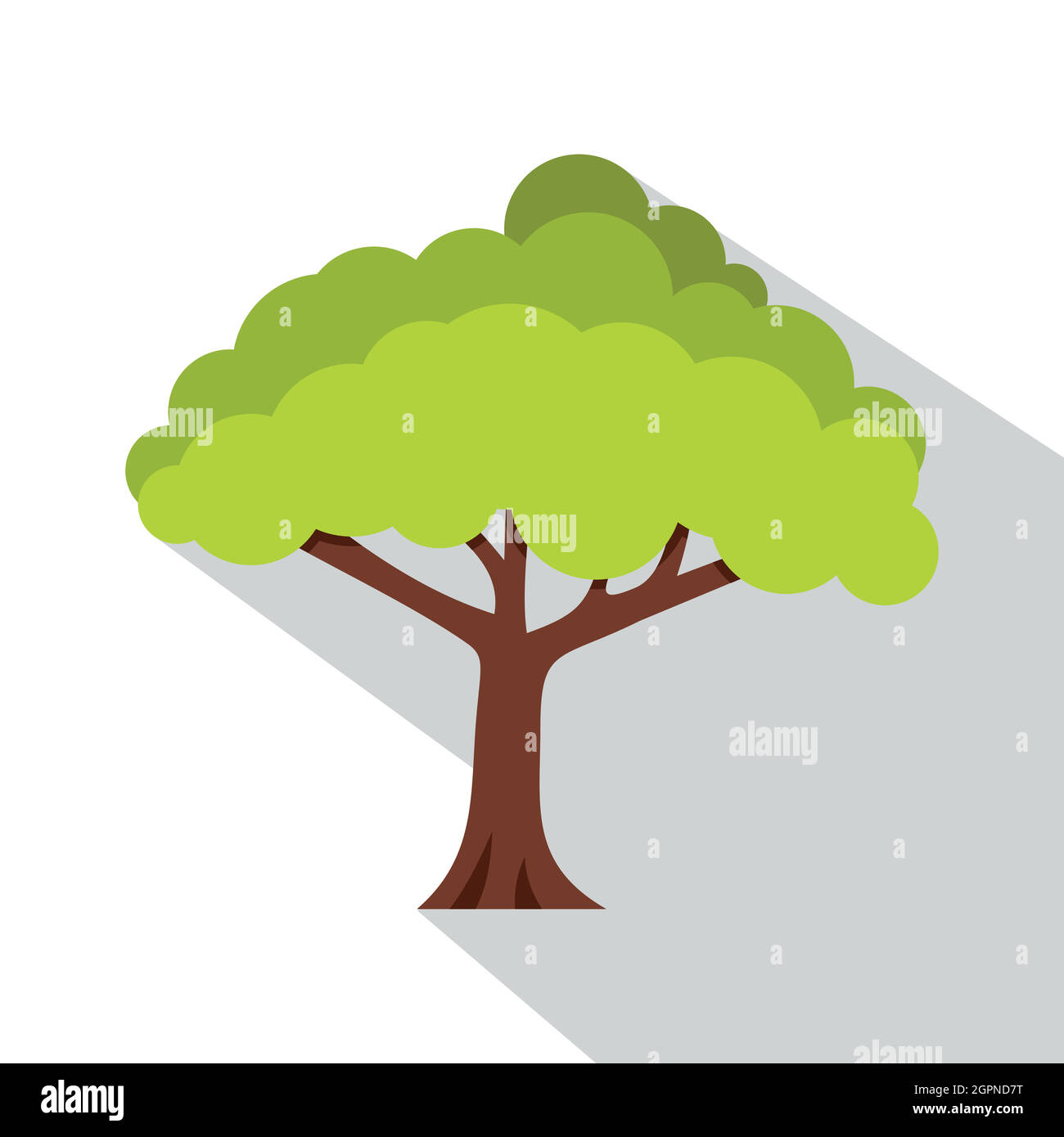 Tree treetop Stock Vector Images - Alamy