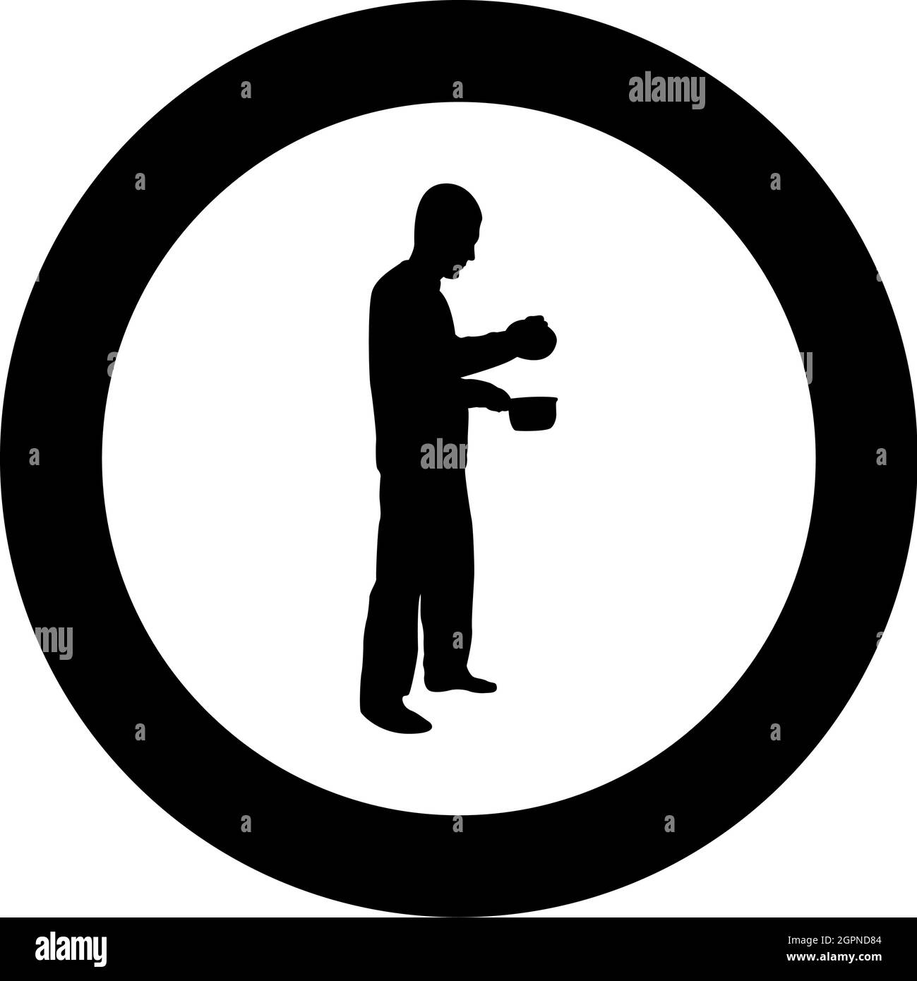 Round lid Stock Vector Images - Alamy