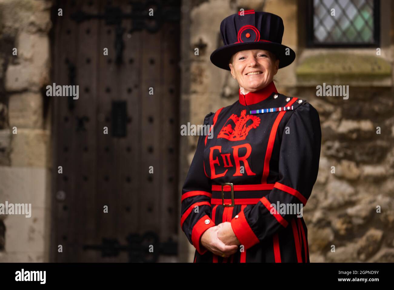Emma Rousell, from Derby, becomes one of the newest Yeoman Warders at ...
