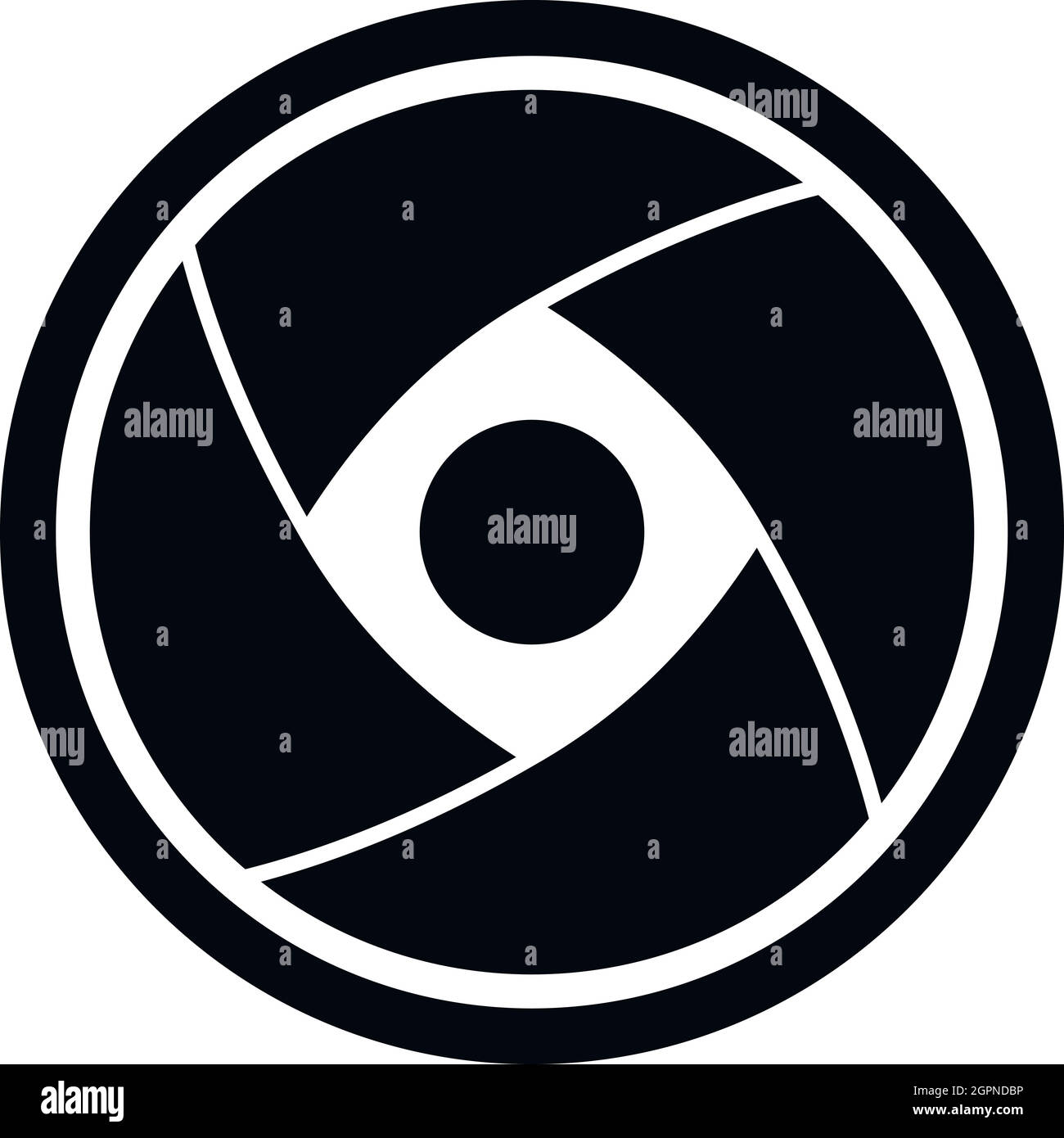 Camera lens icon, simple style Stock Vector Image & Art - Alamy