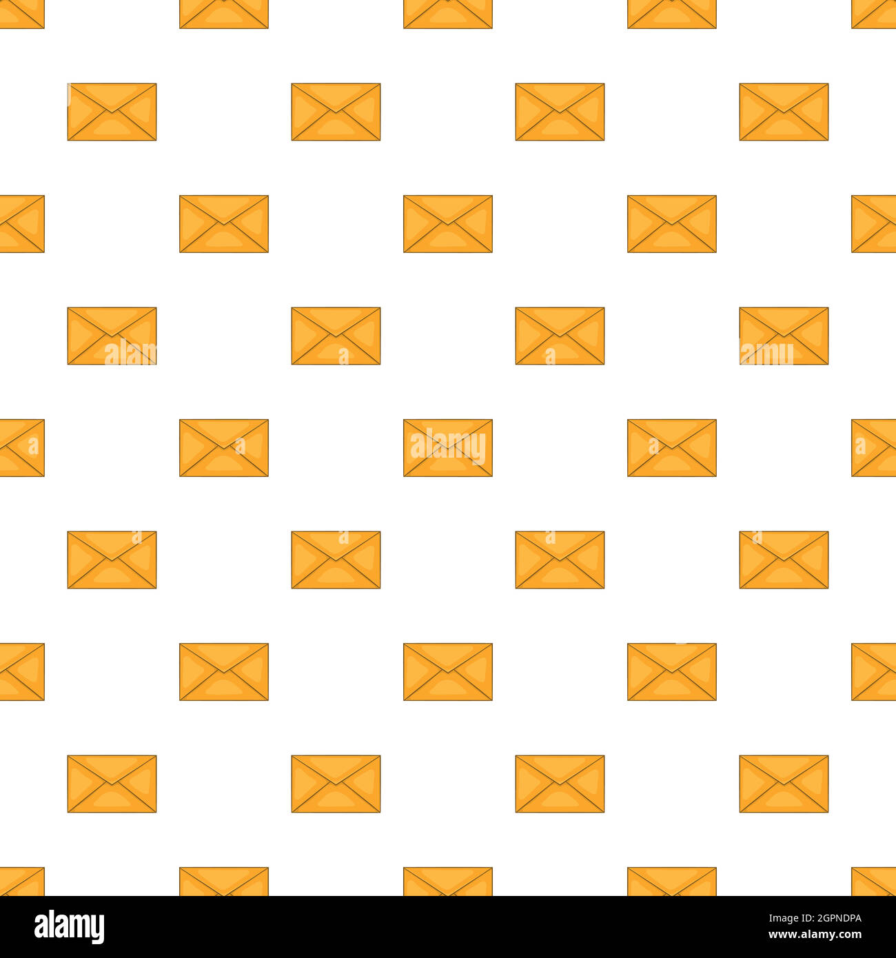 Envelope pattern, cartoon style Stock Vector Image & Art - Alamy