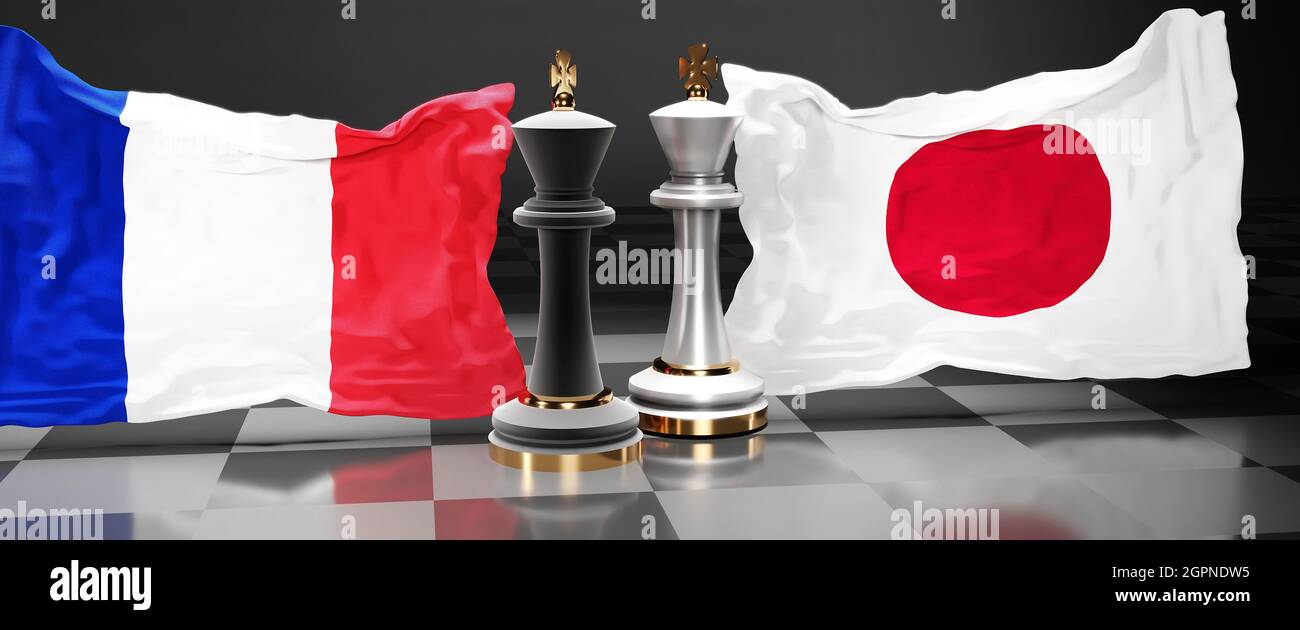 Japan france crisis hi-res stock photography and images - Alamy