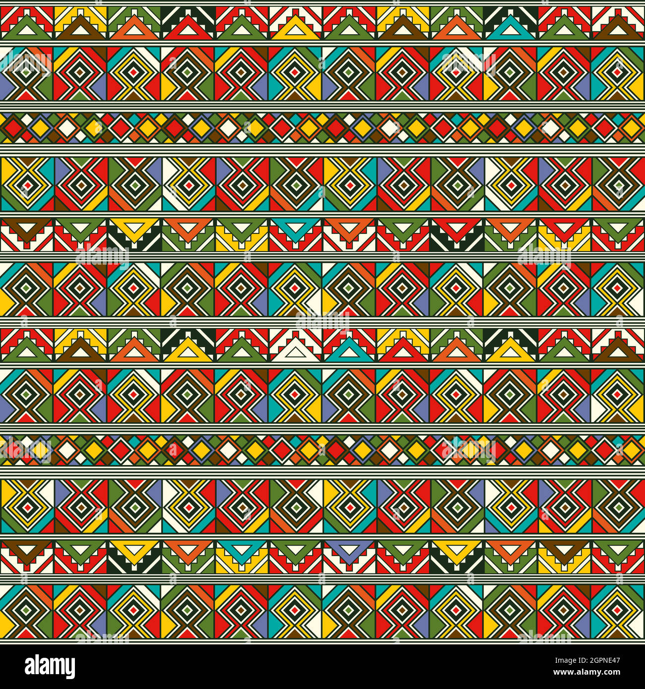 Repeating folk style pattern hi-res stock photography and images - Alamy