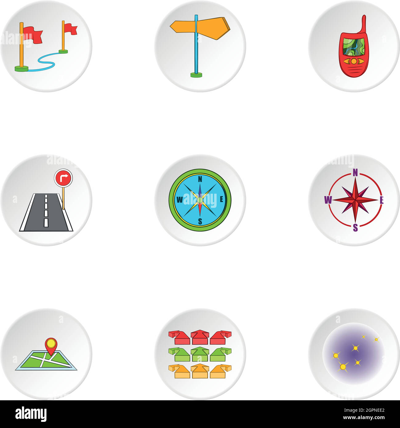 Location space Stock Vector Images - Alamy