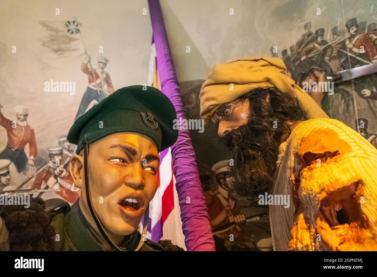 England, Winchester, Winchester's Military Quarter Museums, The Gurkha ...