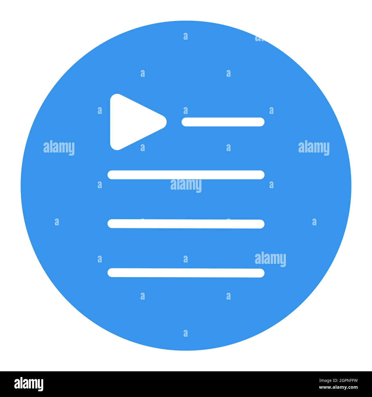 Music playlist vector flat white glyph icon Stock Vector Image & Art ...