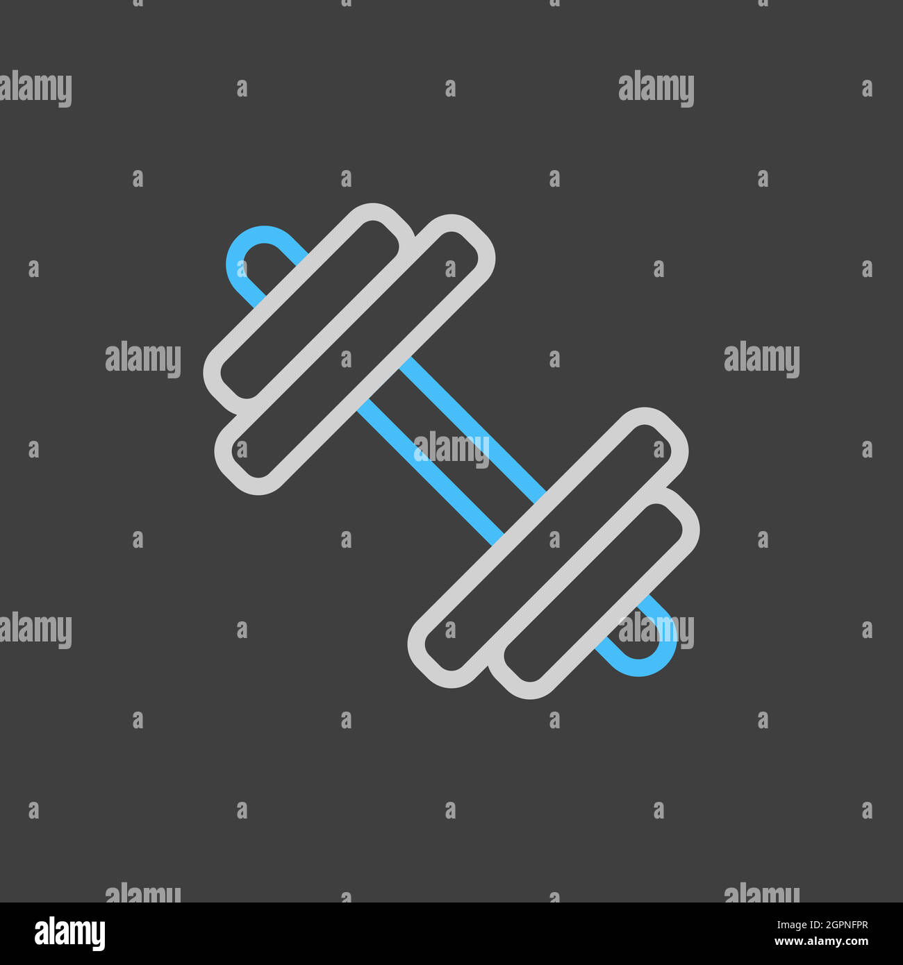 Fitness sport equipment on Stock Vector Images - Alamy