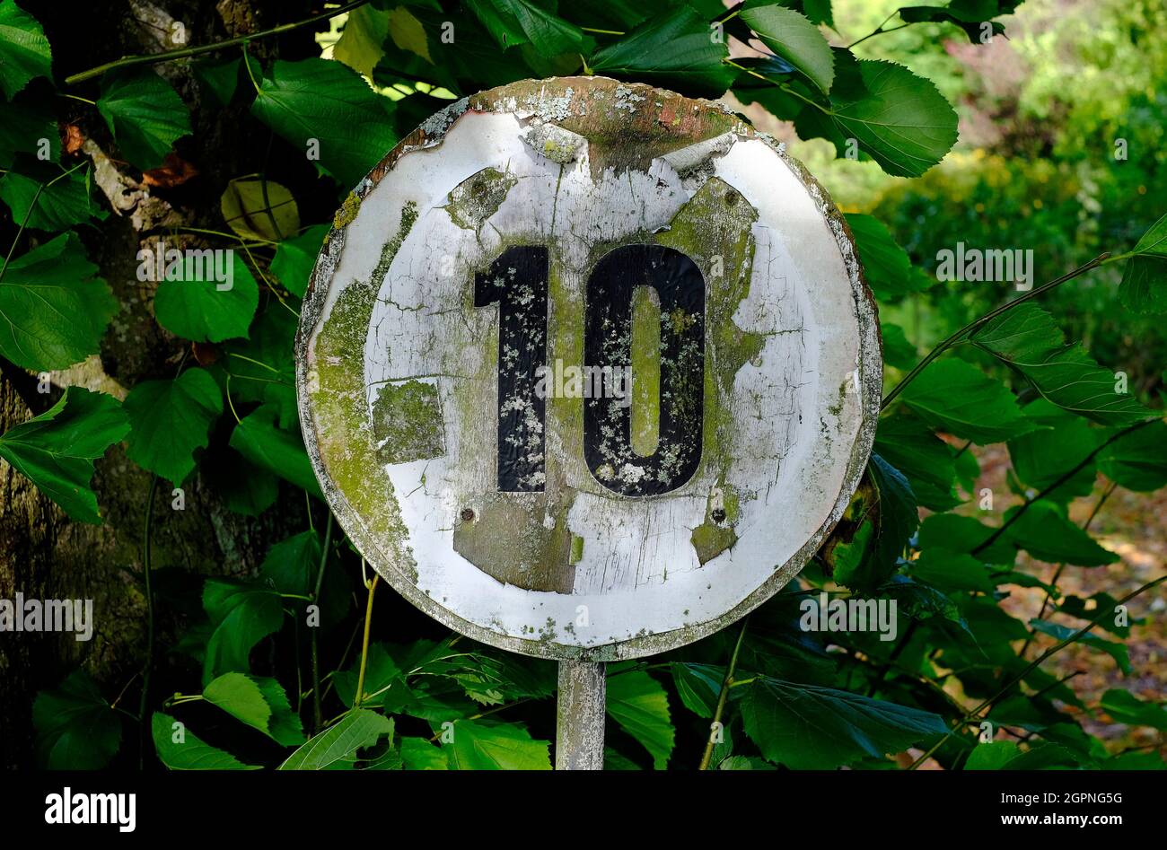 Round signage hi-res stock photography and images - Alamy