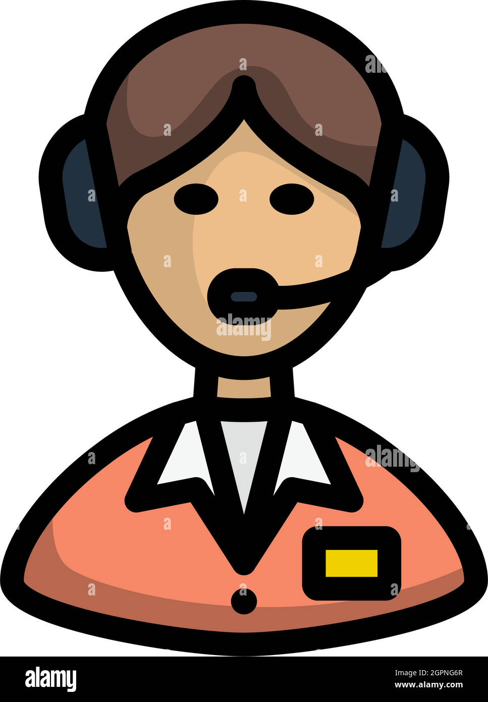 Taxi Dispatcher Icon Stock Vector Image & Art - Alamy