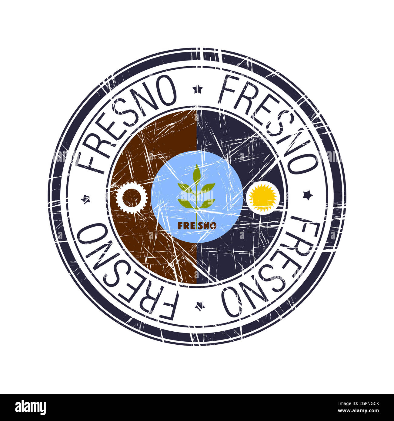 Fresno background Stock Vector Images - Alamy