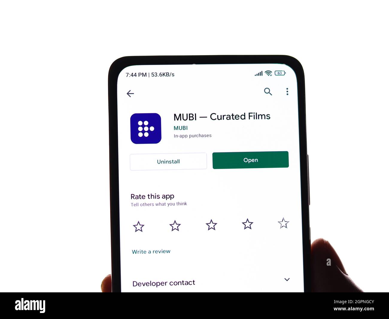Mubi icon Cut Out Stock Images & Pictures - Alamy