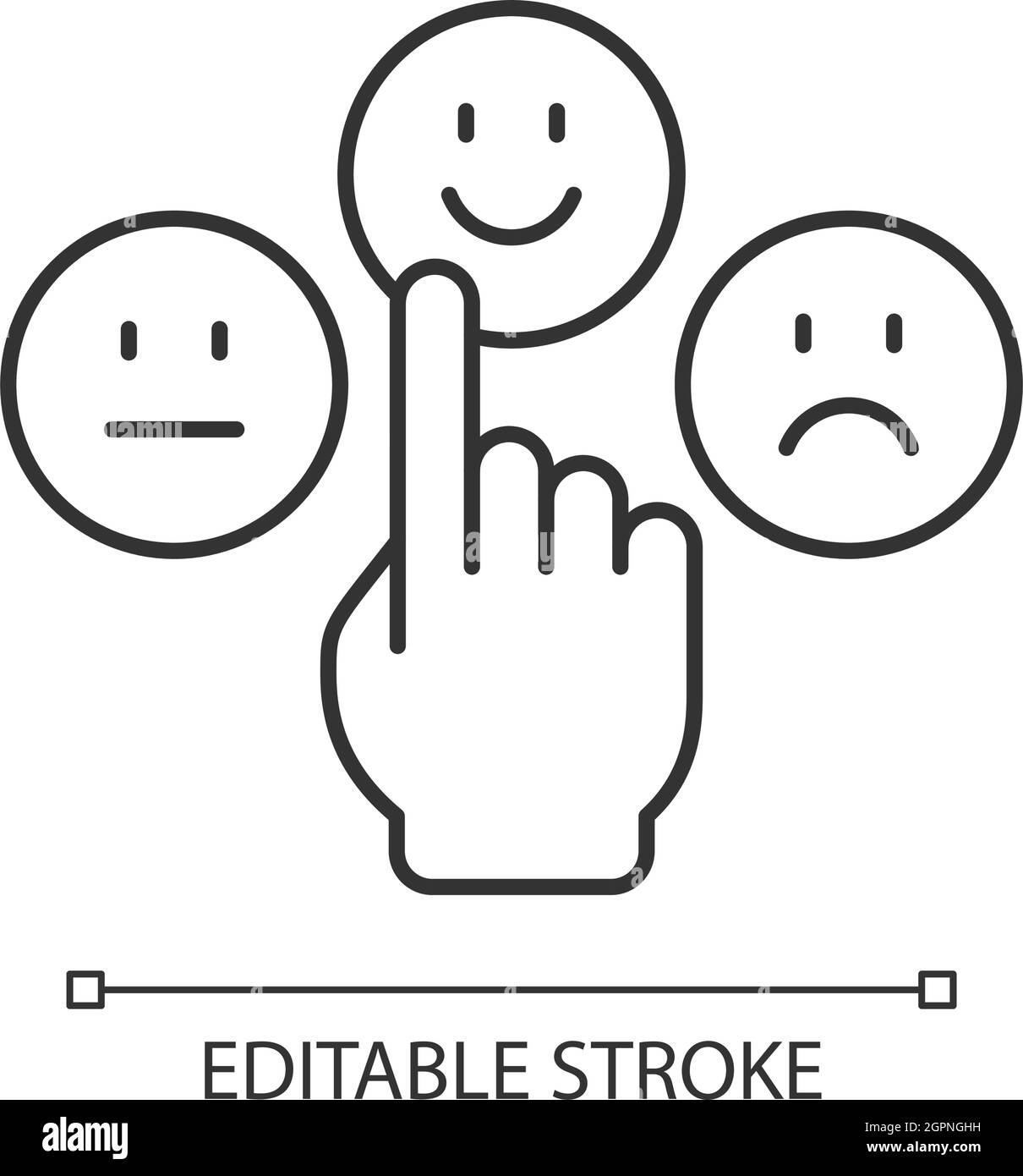 Emotional maturity linear icon Stock Vector Image & Art - Alamy