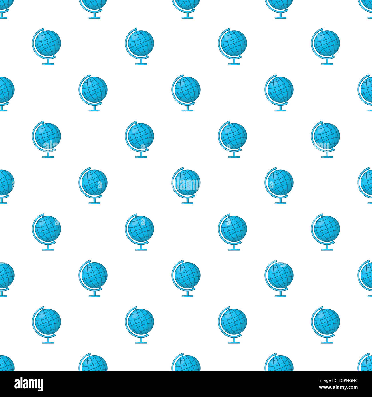 Earth globe pattern seamless hi-res stock photography and images - Alamy