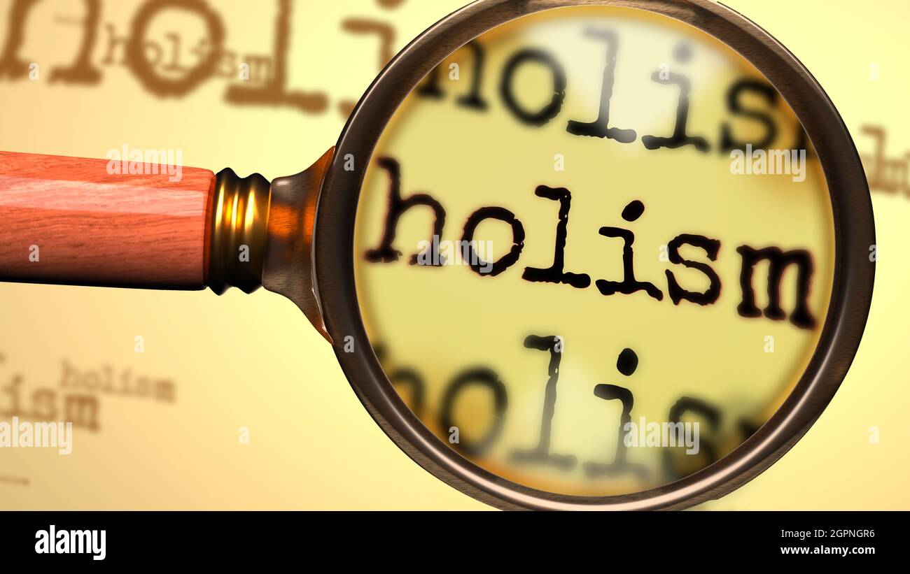 Holism hi-res stock photography and images - Alamy