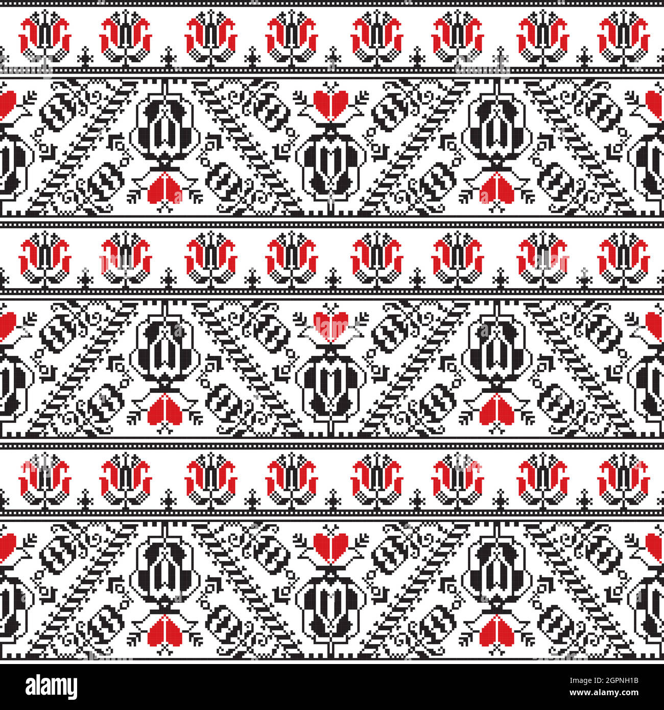 Romanian traditional pattern Stock Vector Image & Art - Alamy