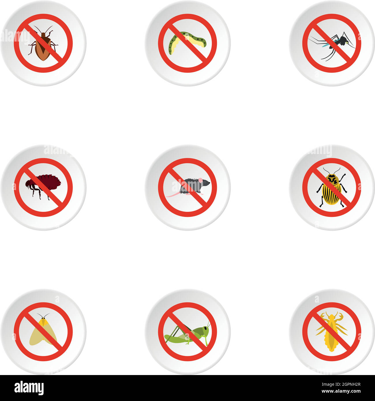 Dead insects Stock Vector Images - Alamy