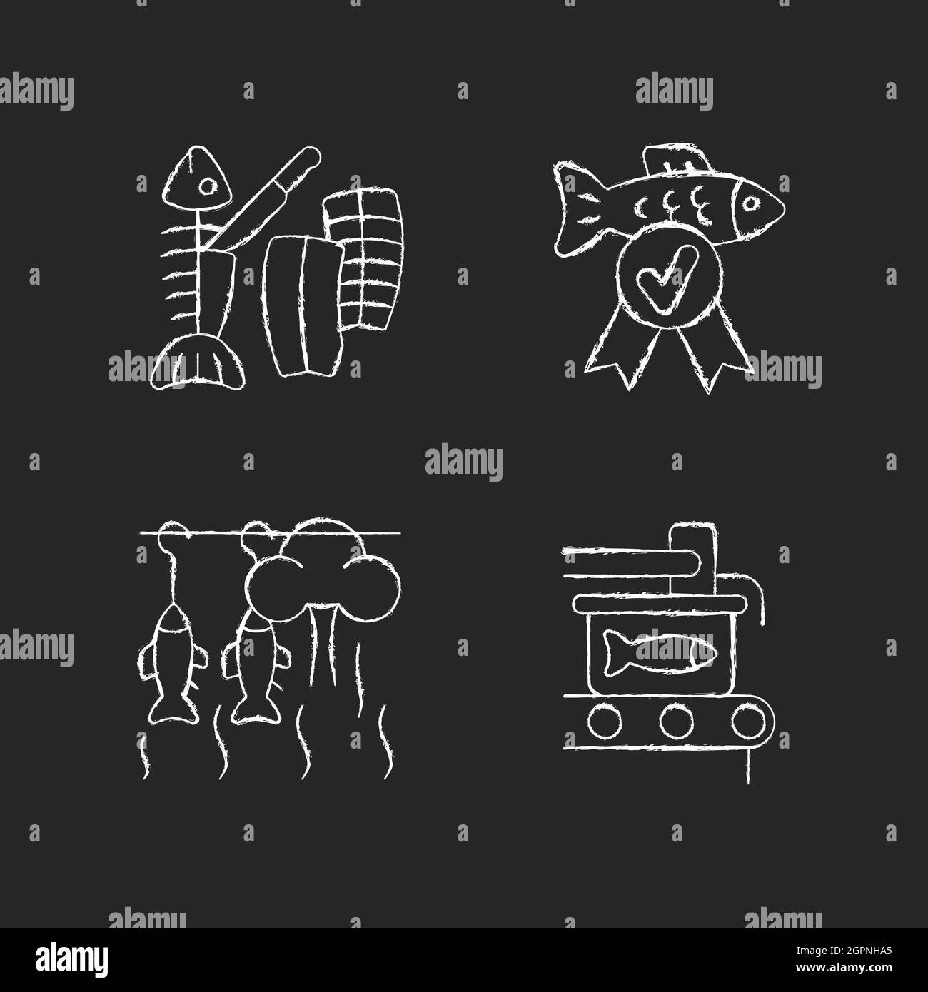 Seafood preservation Black and White Stock Photos & Images - Alamy